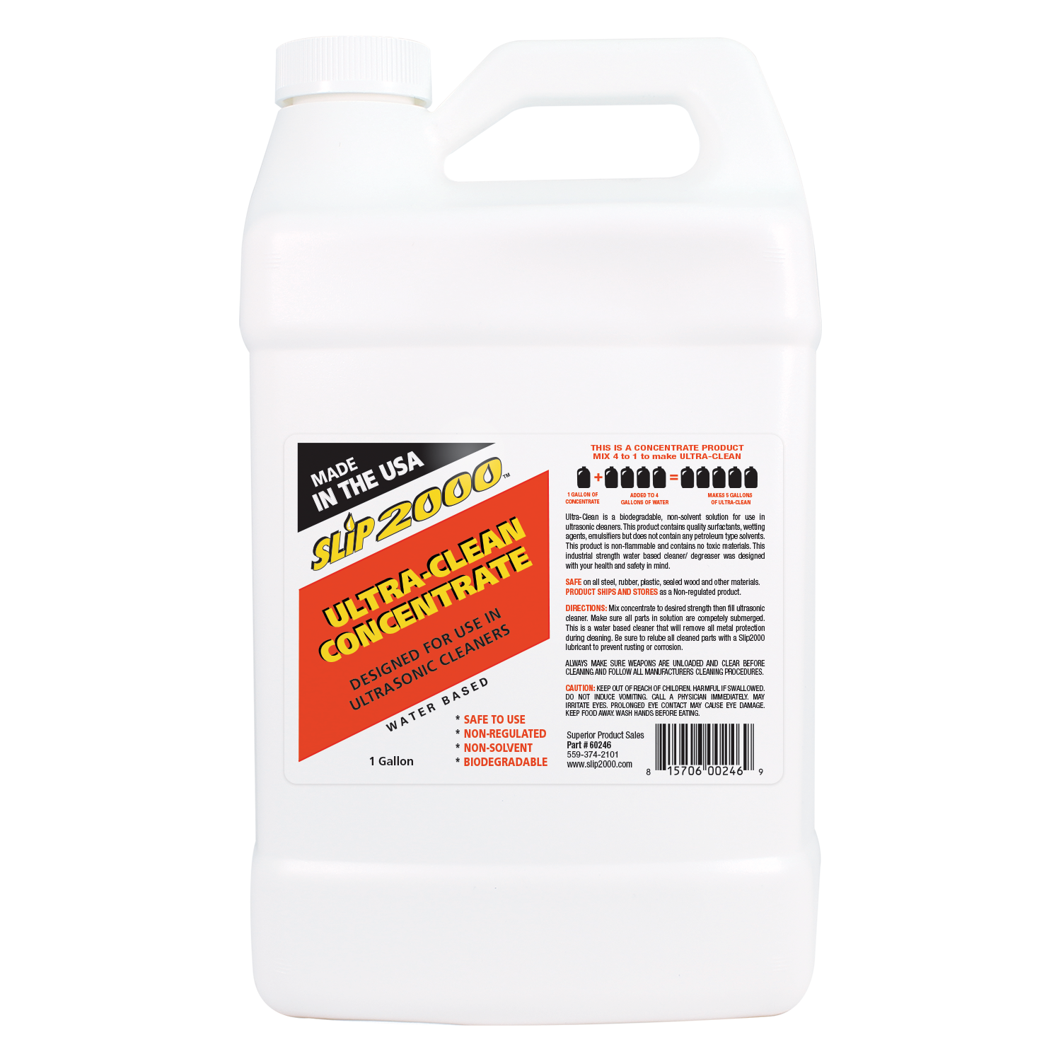 Slip 2000 Ultra-Clean : For use in ultrasonic cleaners